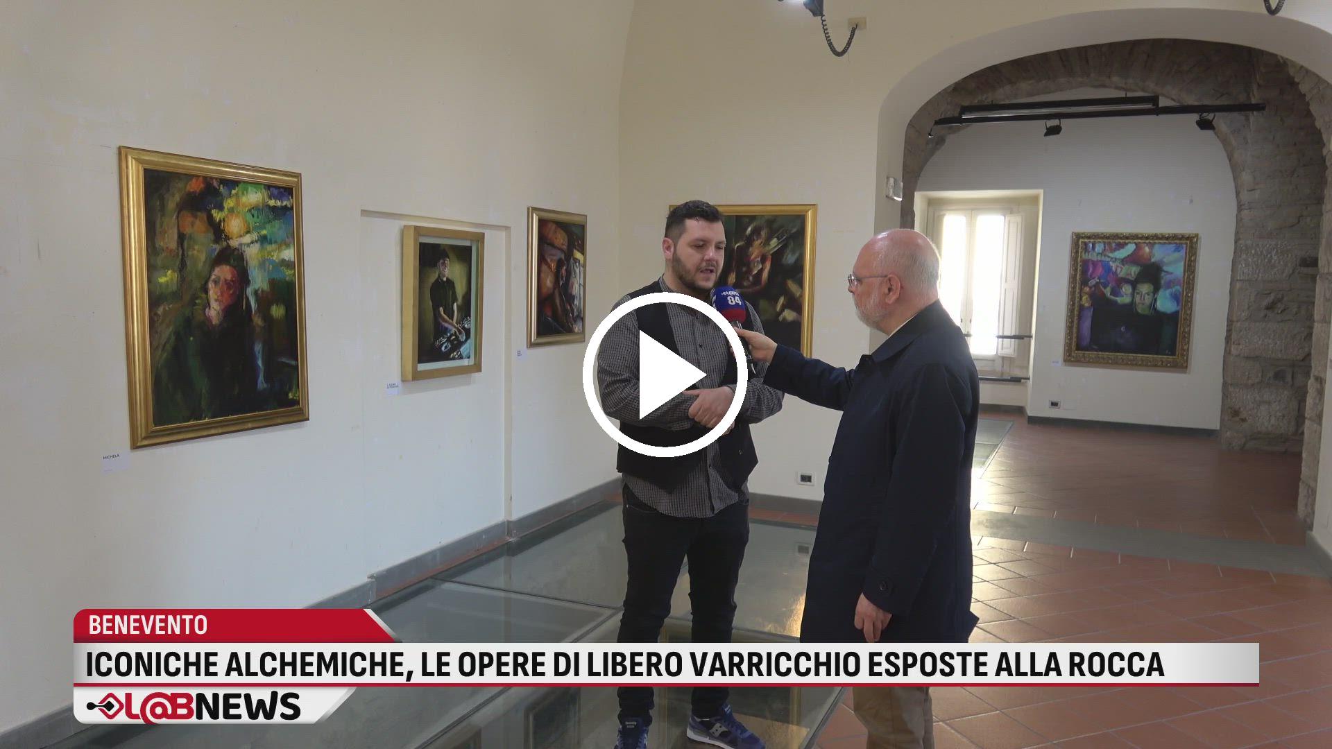 VIDEO - ''Iconiche alchemiche'' le opere di Libero Varricchio esposte ...