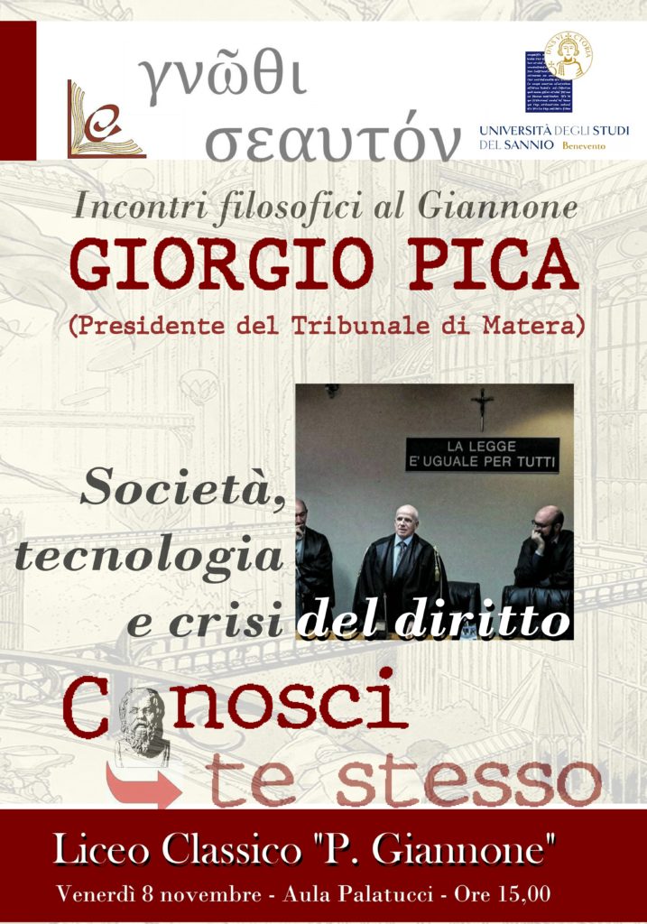Benevento| Incontri filosofici al Giannone con Giorgio Pica - Lab TV Lab TV