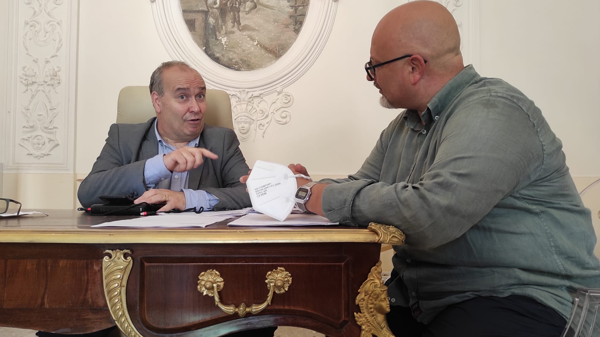 Ciampi con Costantino Giordano - Lab TV Lab TV