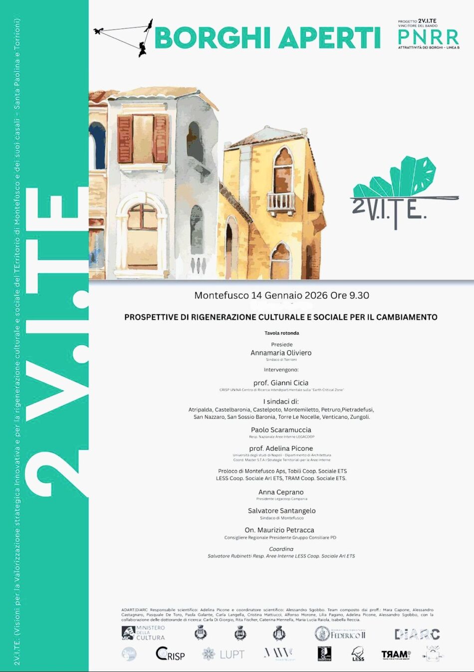 "Borghi Aperti": a Montefusco il confronto sul futuro delle aree ...